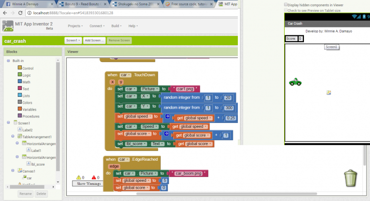 A Simple Game Created Using MIT App Inventor 2 SourceCodester A Simple Game Created Using MIT App Inventor 2 SourceCodester